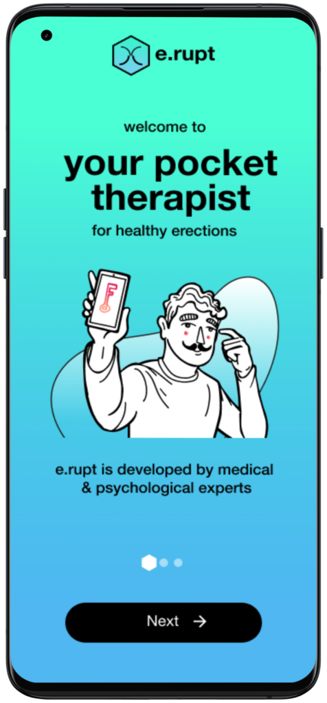 e.rupt - die Behandlung von erektiler Dysfunktion